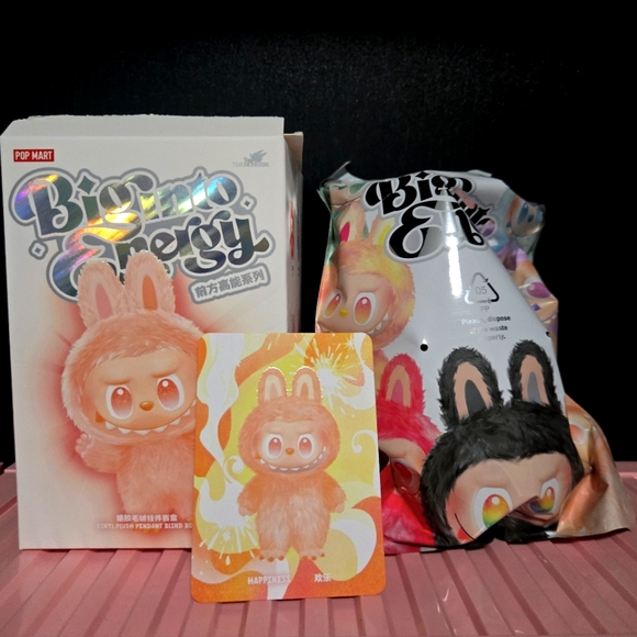 POP MART | Accessories | Labubu Big Into Energy Happiness | Poshmark